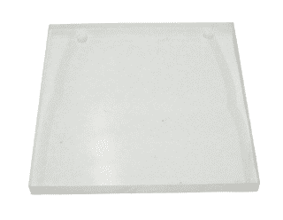 Clear Acrylic Strike Off Plate | Myers Associates, Inc.